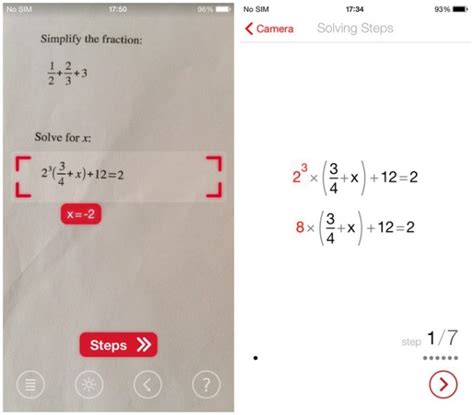 App Of The Week Photomath Makes Algebra A Snap Geekwire