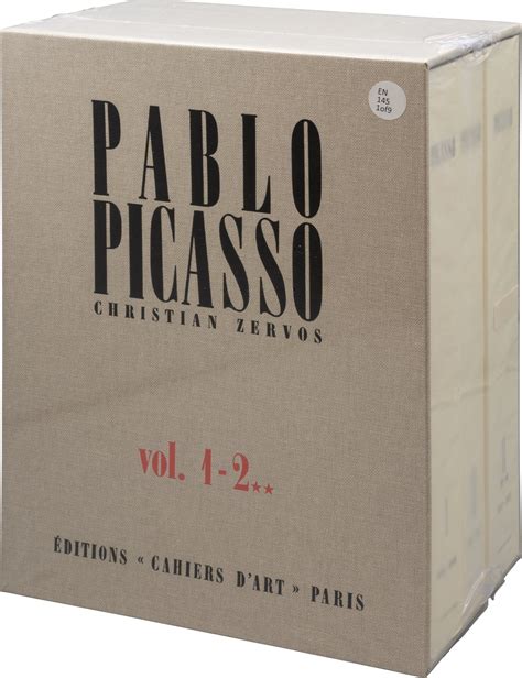 Pablo Picasso Zervos Revised Edition Complete In 33 Volumes By Pablo Picasso Christian