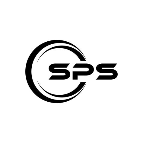 Sps Letter Logo Design In Illustration Vector Logo Calligraphy