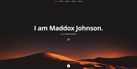 Github Themaddoxj React Portfolio