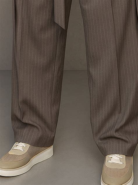 Everyday Fashion Stripe Pants Coofandy