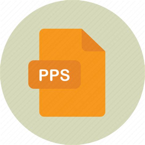 Powerpoint Pps Presentation Slides Icon Download On Iconfinder
