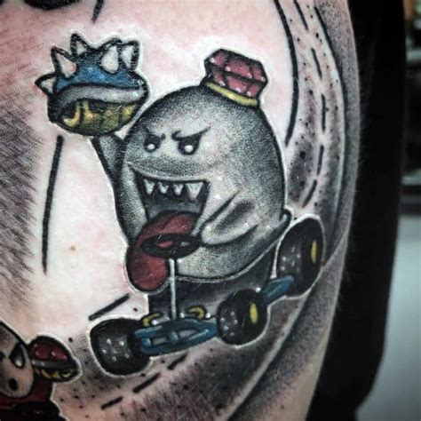 Mario Kart Ghost Tattoos