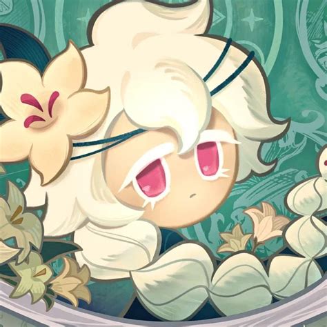 🪷🥛 White Lily Cookie