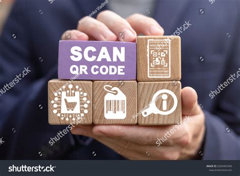 Concept Scan Qr Code Qrcode Scanning Stock Photo 2020465349 Shutterstock
