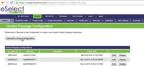 Moneris System Administrator Guide Civicrm Documentation