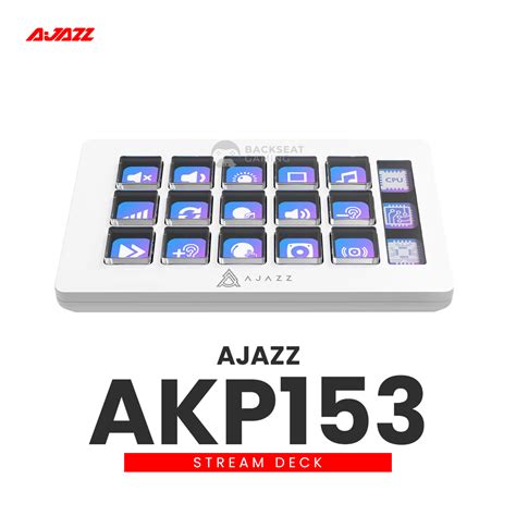AJAZZ AKP Desk Controller Stream Deck Backseat Gaming