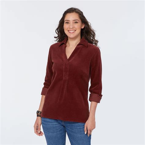 Womens Corduroy Popover Shirt Duluth Trading Company