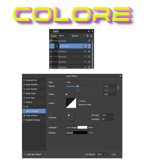 How To Make 3d Text In Affinity Designer Envato Tuts