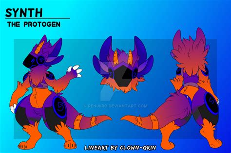 Adoptable Protogen Synth By Renjiiro On Deviantart