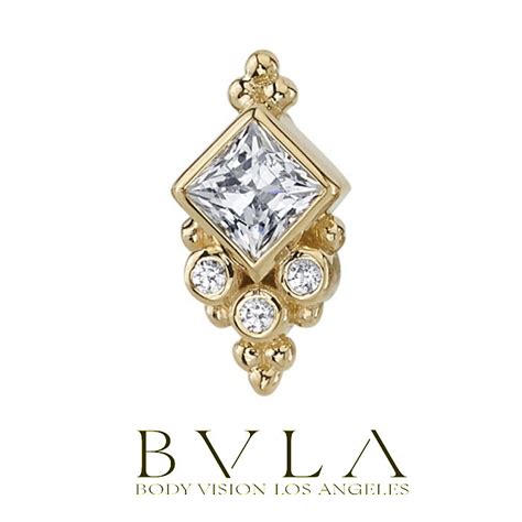 Bvla 14k Gold Sarai Princess Threaded End Valkyrie Canada
