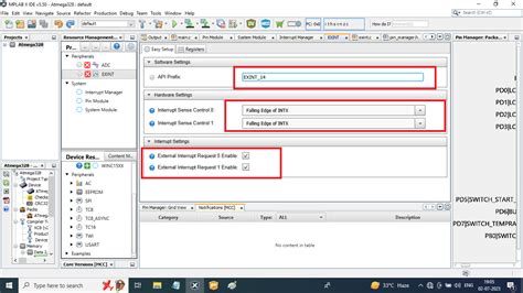 Atmega328 How To Use Reset Pin As Gpiointerrupt With Mcc