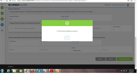 Nf 2109 Functional Any Company Ee Login I 9 Verification