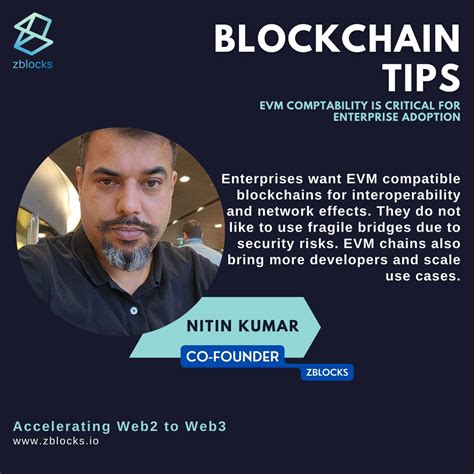 Enterprises Have A Different View Of Blockchains Nitin Kumar