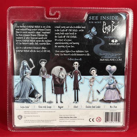 Corpse Bride Mayhew Action Figure Sealed In Packaging
