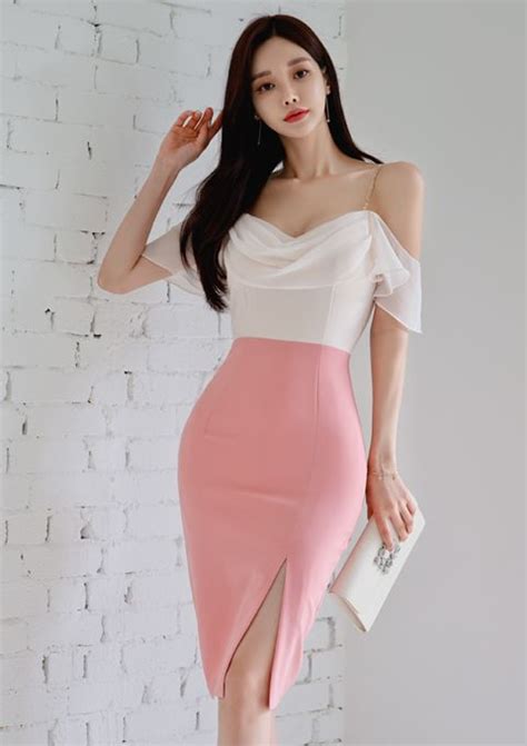 소르베 쉬폰 미디 원피스 ドレス ファッション ドレス 夏 ファッション