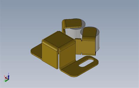 滚轮锁闭合辊 SOLIDWORKS 模型图纸免费下载 懒石网