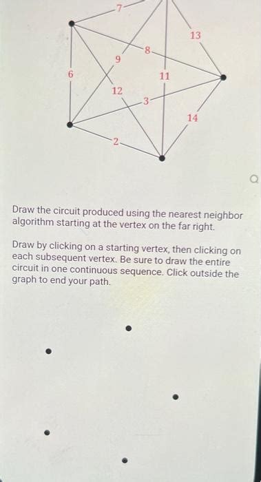 Solved Draw The Circuit Produced Using The Nearest Neighbor