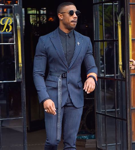 19 Of Michael B Jordans Sexiest Style Moments Popsugar Fashion