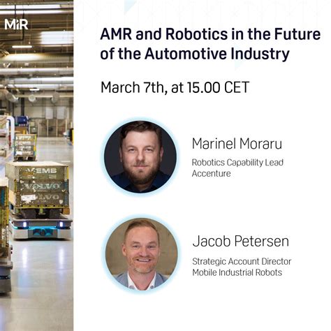 mobile industrial robots on linkedin automotive industry amr and
