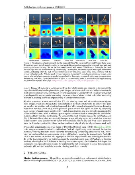 Visual Imitation Learning With Patch Rewards Deepai
