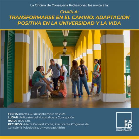 Charla Transformarse En El Camino AdaptaciÓn Positiva En La