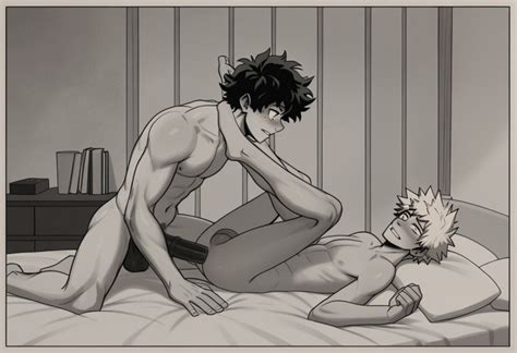 Rule 34 2 Ai Generated Anal Bed Body Boku No Hero Academia Both Boys