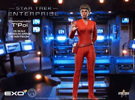 Star Trek Enterprise Commander Tpol 1 6 Scale Figure Exo 6 913531