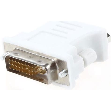 Adaptateur Dvi Male Dvi D 241 Vers Vga Femelle 15 Broches Cable