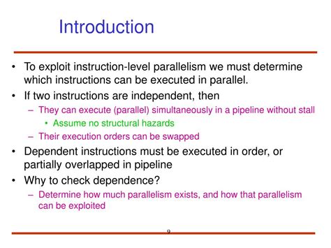 Ppt Instruction Level Parallelism Powerpoint Presentation Free