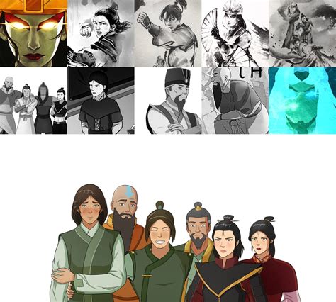Yuns Team Avatar Vs Gaang And Krew Separate Battles Comic Vine