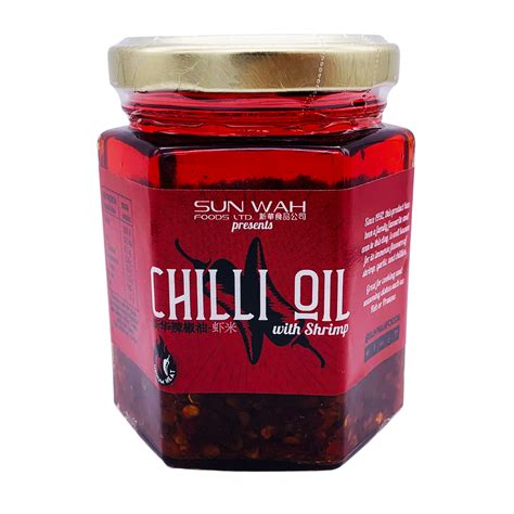 Chilli Oil With Shrimp 180g By Sun Wah Thai Food Online Authentic
