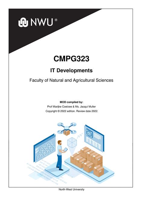 CMPG323 Study Guide 2022 CMPG IT Developments Faculty Of Natural And Agricultural Sciences MOD