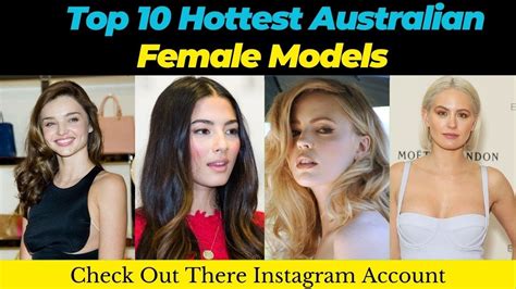 Top 10 Hottest Australian Female Models Australiahotmodels Youtube