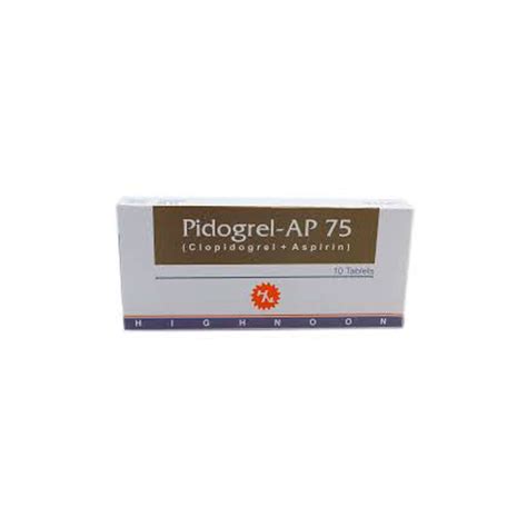 Pidogrel Tablets 75mg 10s Fateh Pharma