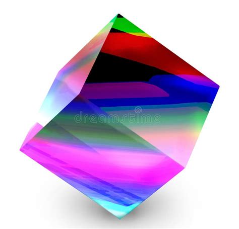 Cube Stock Illustration Illustration Of Glassy Abstraction 122879135