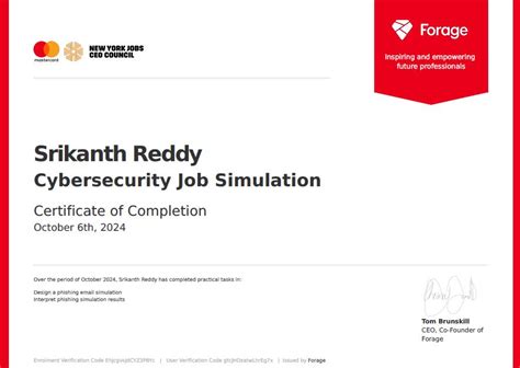 Ssrikanth Reddy On Linkedin I Just Completed Mastercards Cybersecurity On
