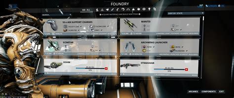 Problem Forge Ui Warframe Forums