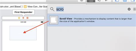 Swift Scrollview 首先拉入一個scrollview到畫面裡 By Swimhead Medium