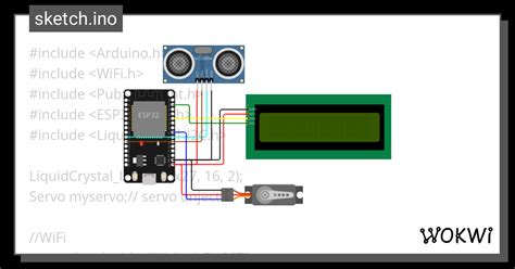Water Level Copy 4 Wokwi Esp32 Stm32 Arduino Simulator