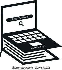 Laptop And Book Logo Images Stock Photos Vectors Shutterstock