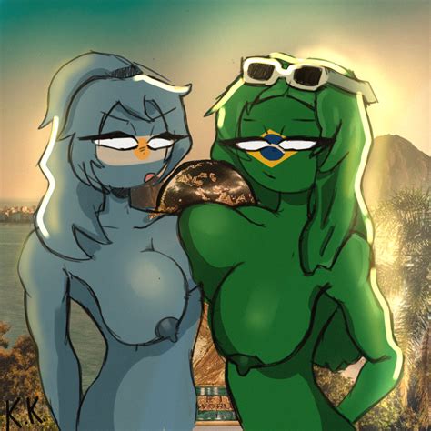 Rule 34 2girls Annoyed Expression Areolae Argentina Countryhumans