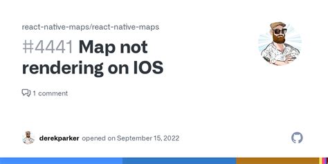 Map Not Rendering On IOS Issue React Native Maps React Native Maps GitHub