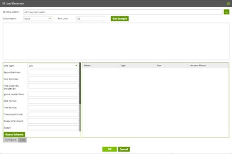 using the s3 load component and s3 load generator tool in matillion…