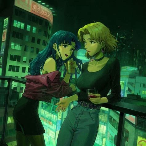 Пин от пользователя Jim Morrison на доске Misato Katsuragi Neon
