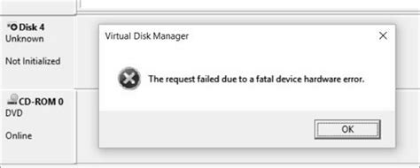 mengatasi error the request failed due to a fatal device hardware error easeus