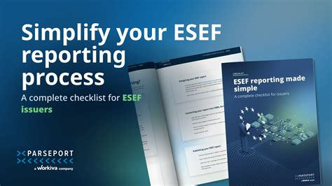 ESEF Reporting Made Simple A Complete Checklist For Issuers