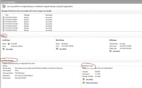 Backup Active Directory Full And Incremental Backup