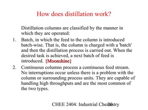 Oil Refinery Processes Ppt Chemistry Science