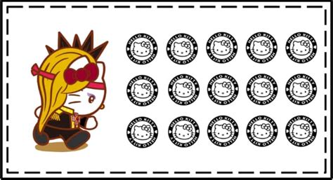 Sanrio Yoshi Kitty Colorful Behavior Chart 5 Styles 2 Sizes Hello Kitty